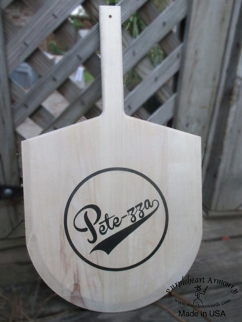 Pizza Paddle Peel With Personalized Engraving - Etsy