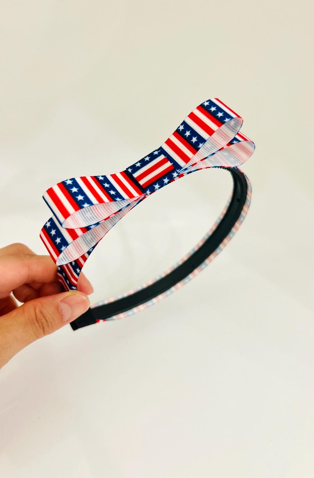 Fourth of July Headband for Girl, Blue Headband, Girls Hair Accessories ...