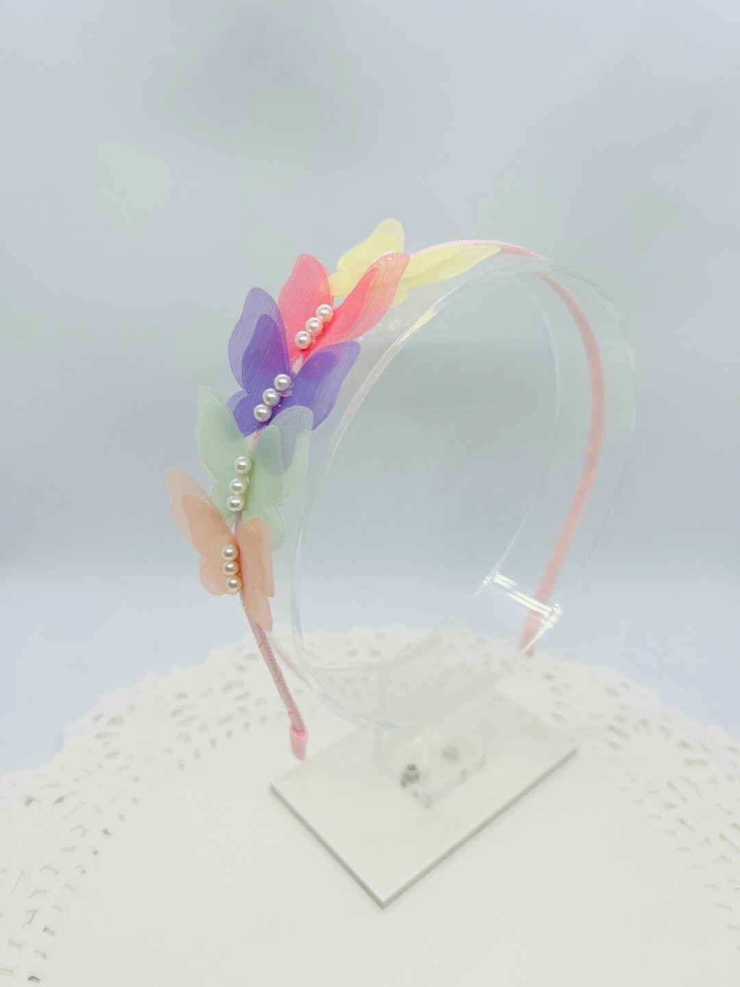 Colorful Butterfly Headband, Girls Headbands, Headband for Girls, Girls ...