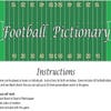 Football Pictionary DIGITAL DOWNLOAD, Drawing Game, Football Party Game ...