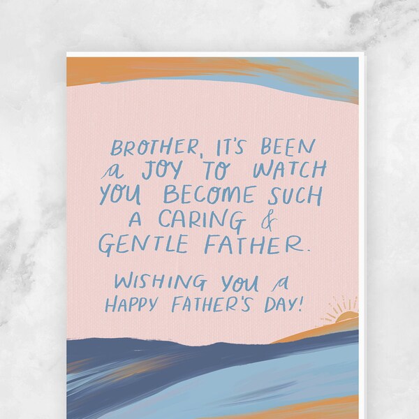 Brother Funny Fathers Day Card - Etsy
