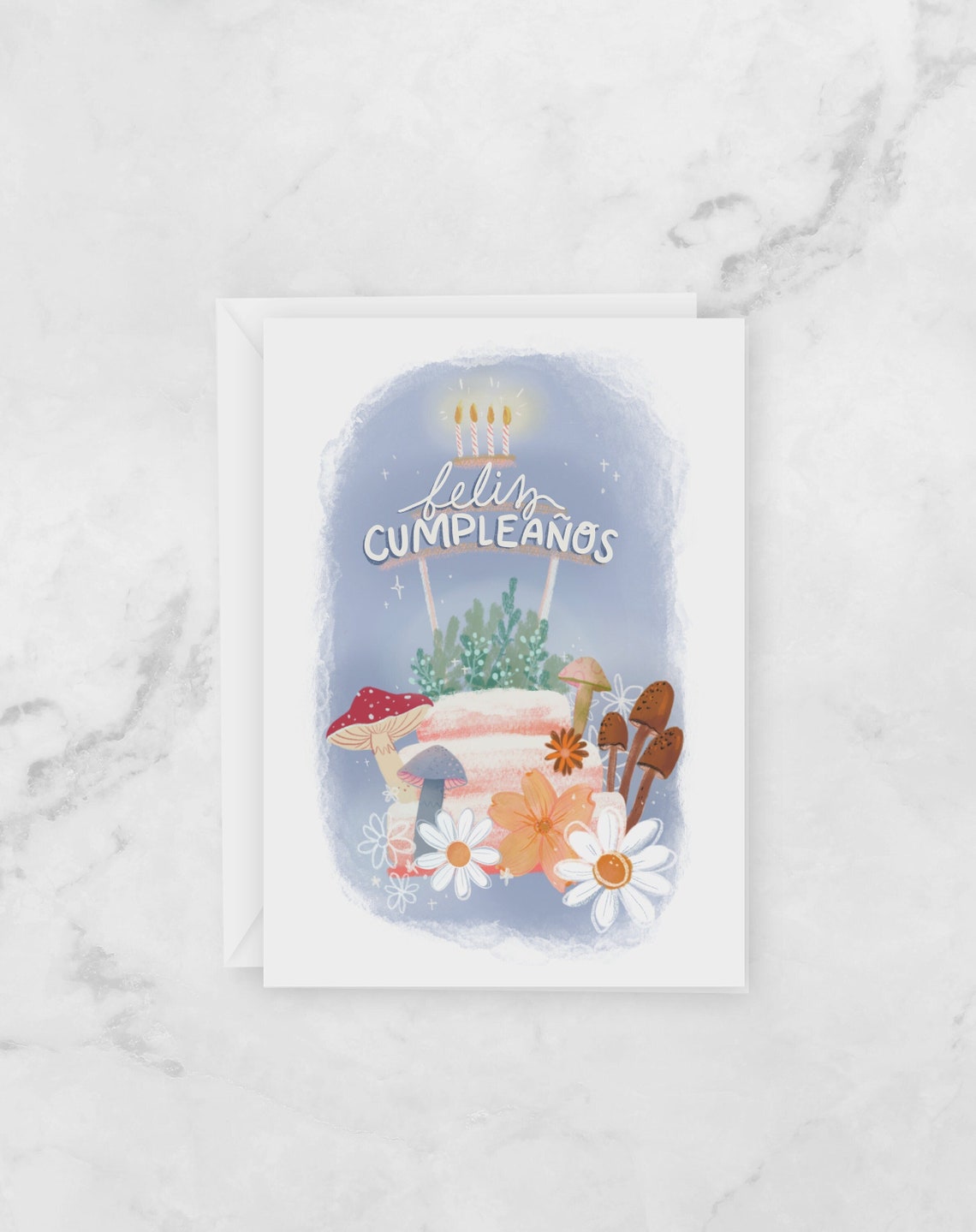 Feliz Cumpleaños- Happy Birthday in Spanish - Simple Birthday Card ...
