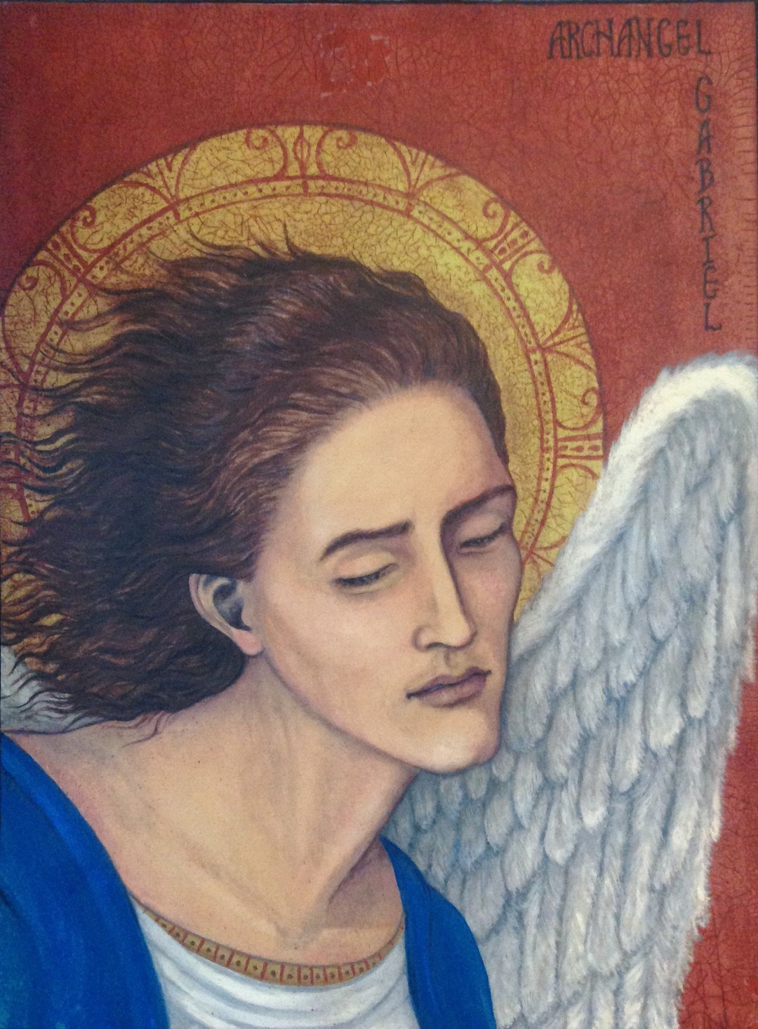 Archangel Gabriel Print - Etsy