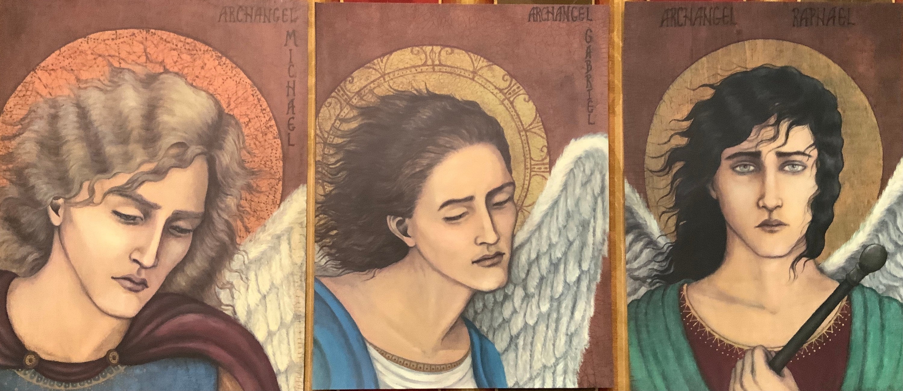The Three Archangels Prints - Etsy