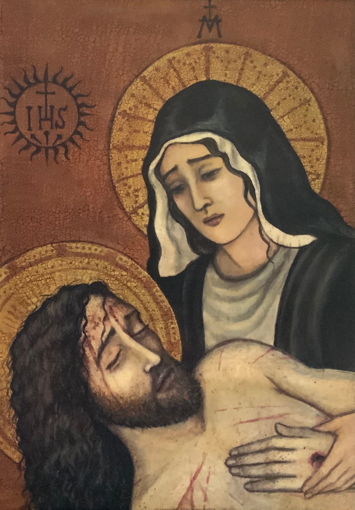 Pieta Print | Etsy