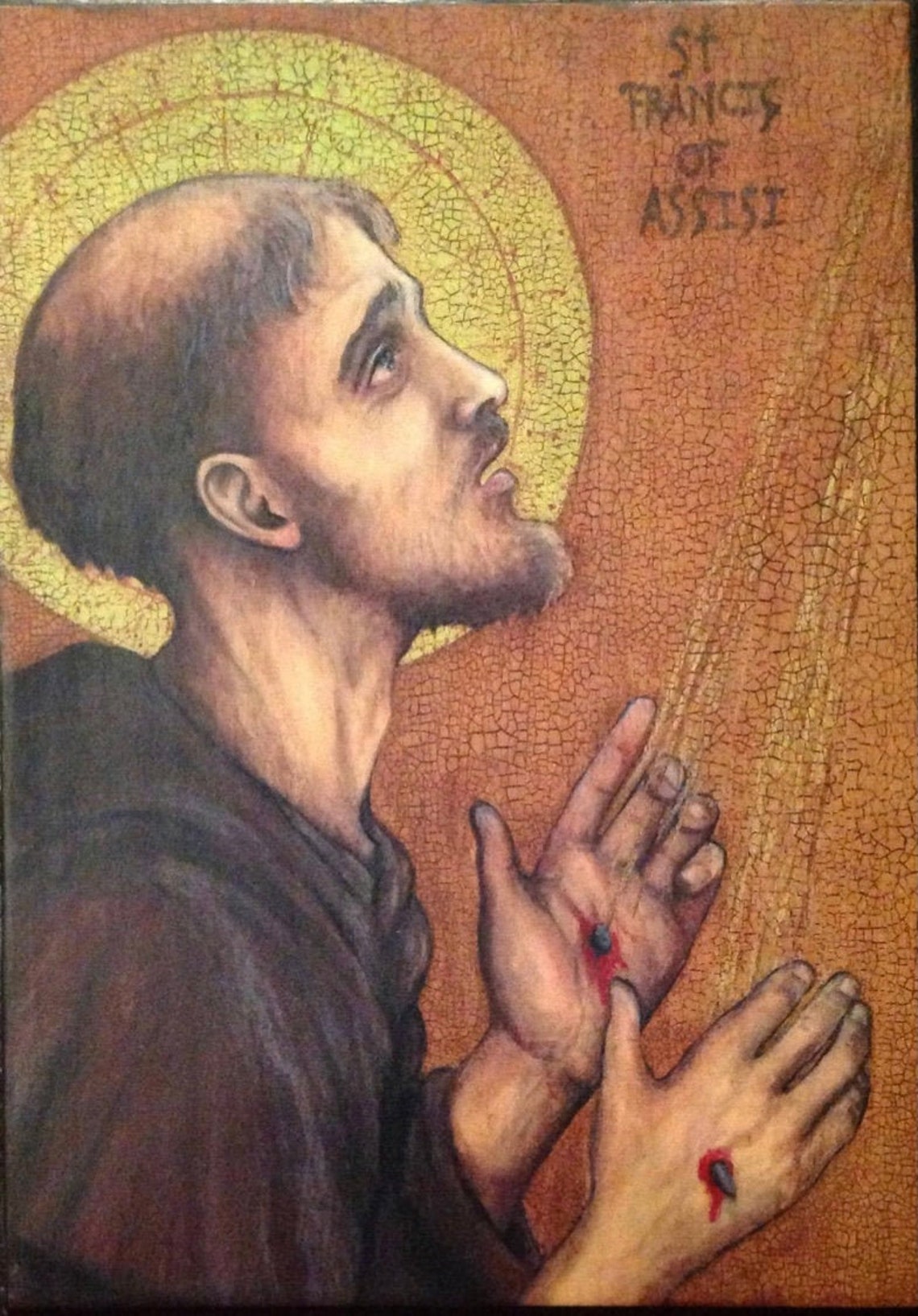 The Stigmata of Saint Francis Print | Etsy