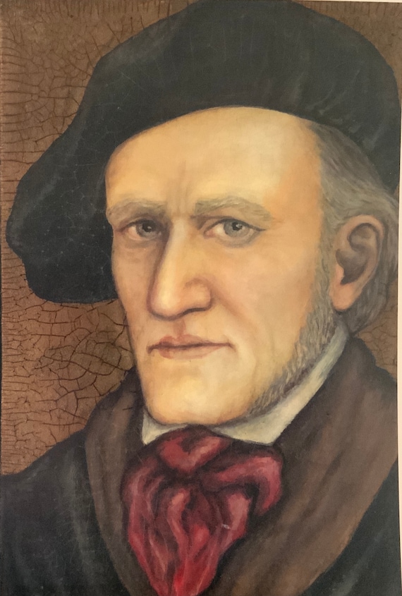Richard Wagner 1813-1883 Print - Etsy