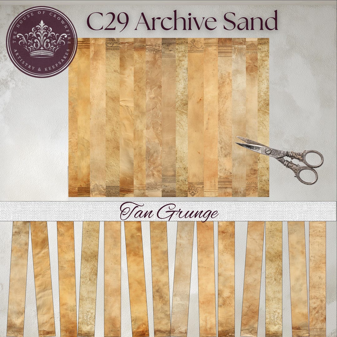 Tan Digital Paper Texture Watercolor Grunge Background Printable Washi ...