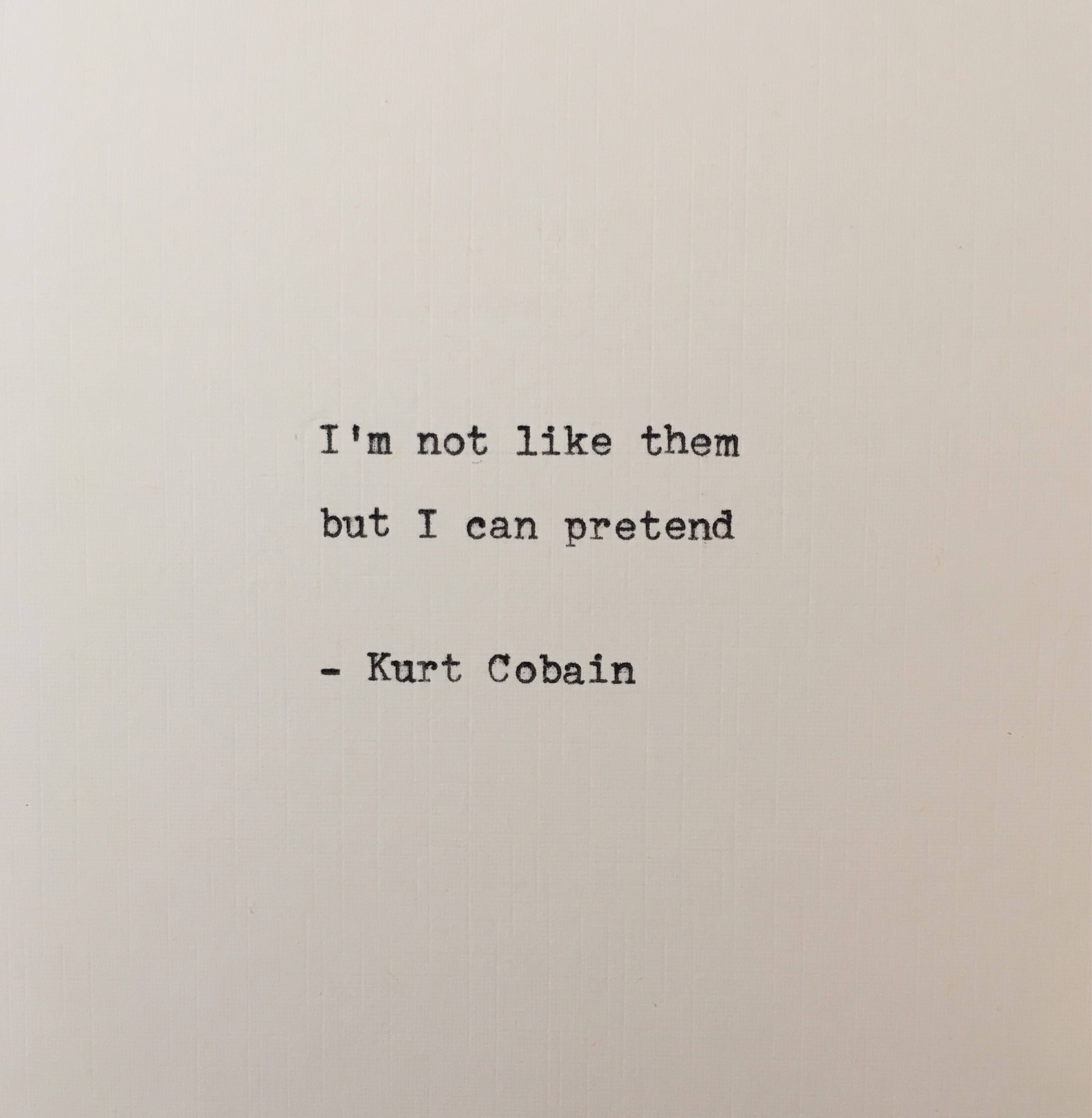 Nirvana Lyric Quotes Happy Lake Of Fire Day : R/Nirvana