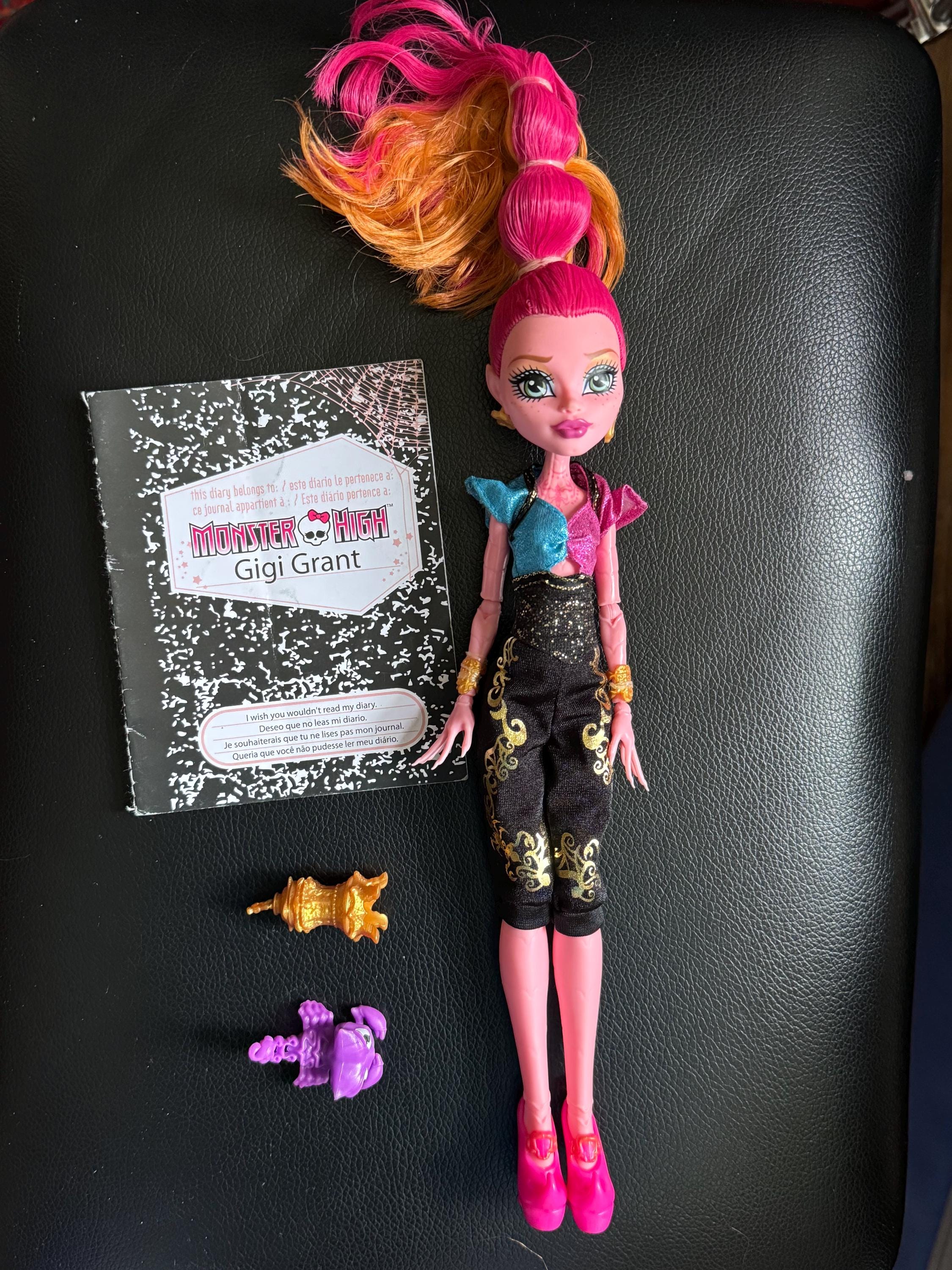 Usa Listing G1 Vintage Monster High Dolls Gigi Grant New Scaremester