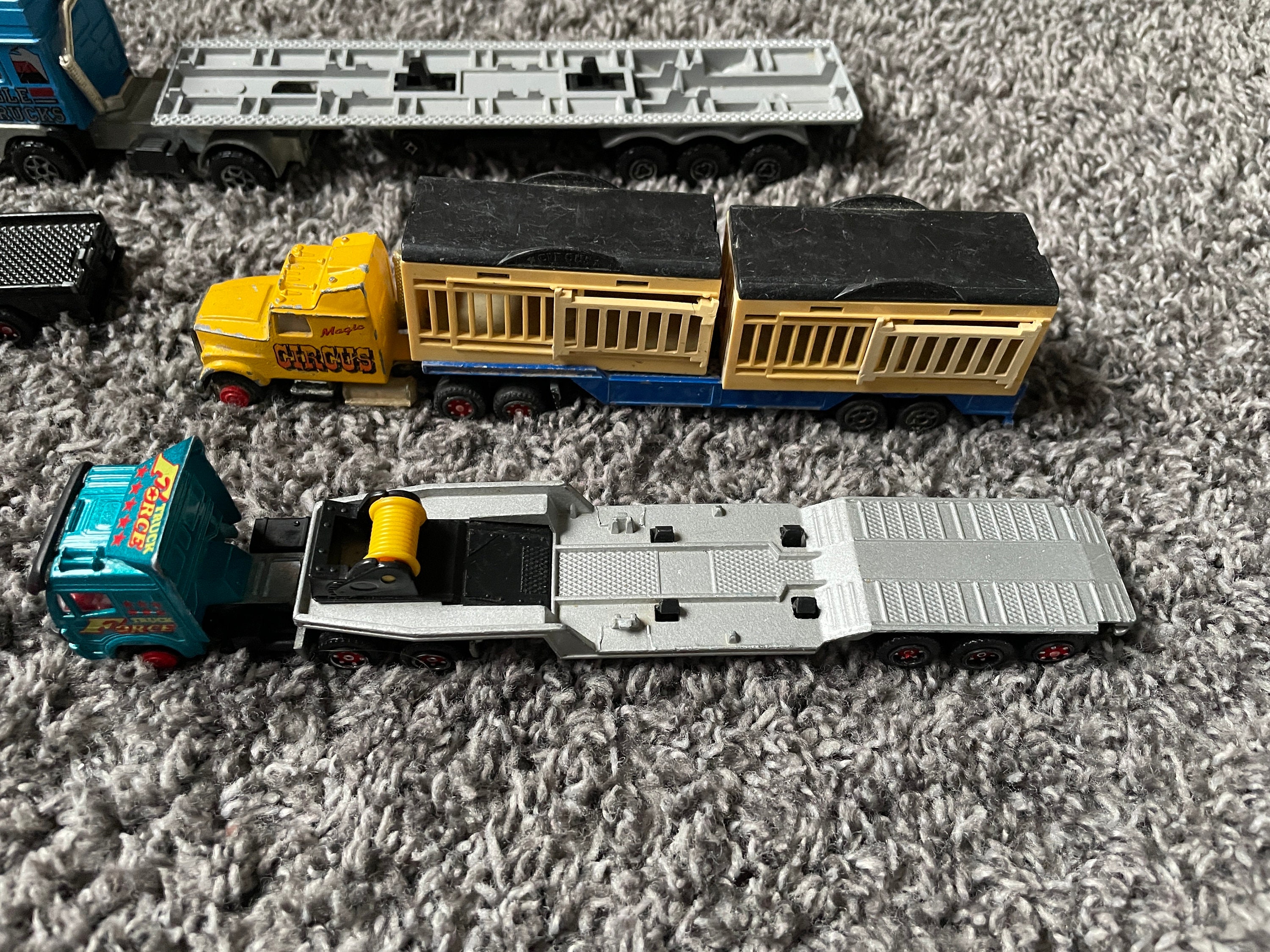 Majorette 1/64 Diecast Tractor Trailer Bundle - Etsy