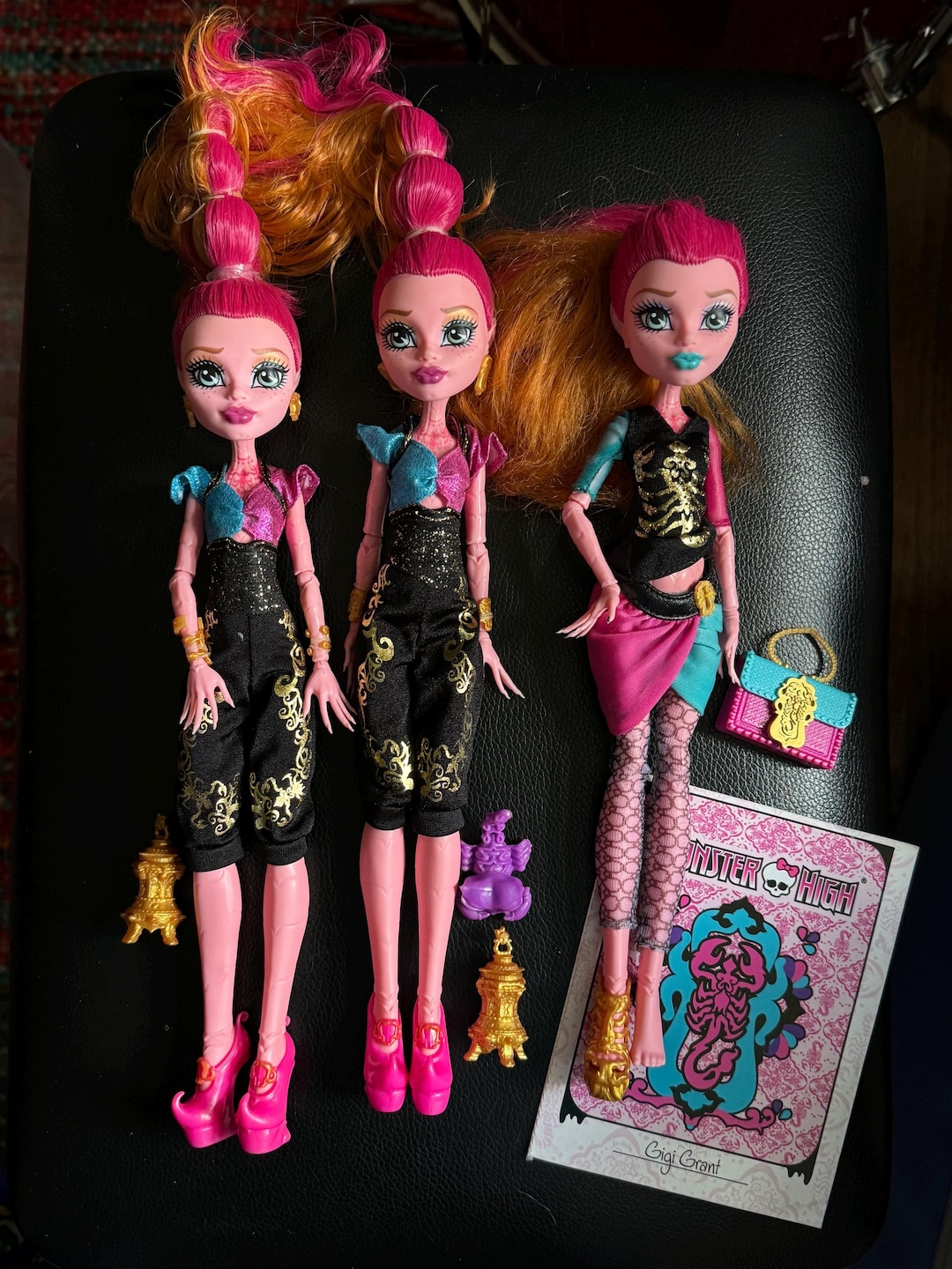 G1 Vintage Monster High Dolls. Gigi Grant, New Scaremester and 13 ...