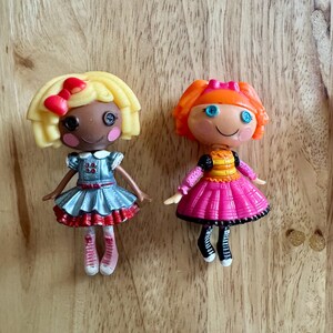 Vintage 3” Lalaloopsy Mini Dolls. Blossom Flowerpot, Curls N Locks ...