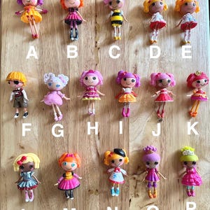 Vintage 3” Lalaloopsy Mini Dolls. Blossom Flowerpot, Curls N Locks ...