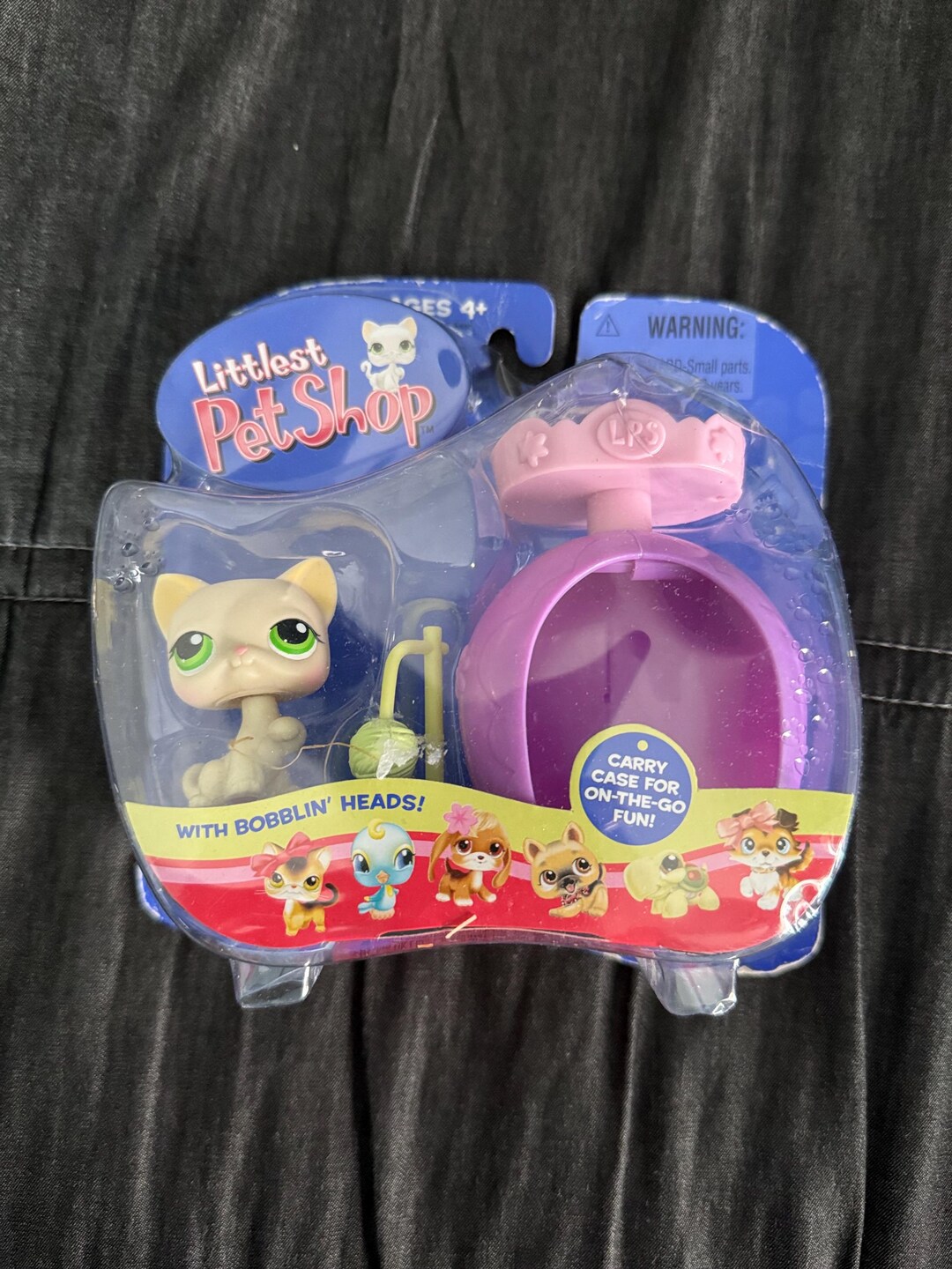 Vintage LPS Littlest Pet Shop. Littlest Pet Shop Portable Pets Cat W ...