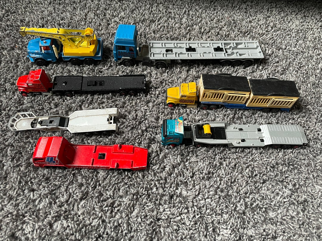 Majorette 1/64 Diecast Tractor Trailer Bundle - Etsy