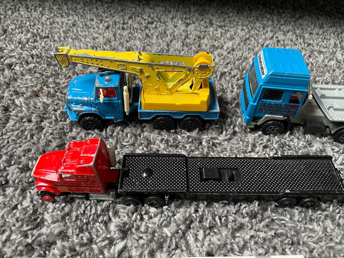 Majorette 1/64 Diecast Tractor Trailer Bundle - Etsy