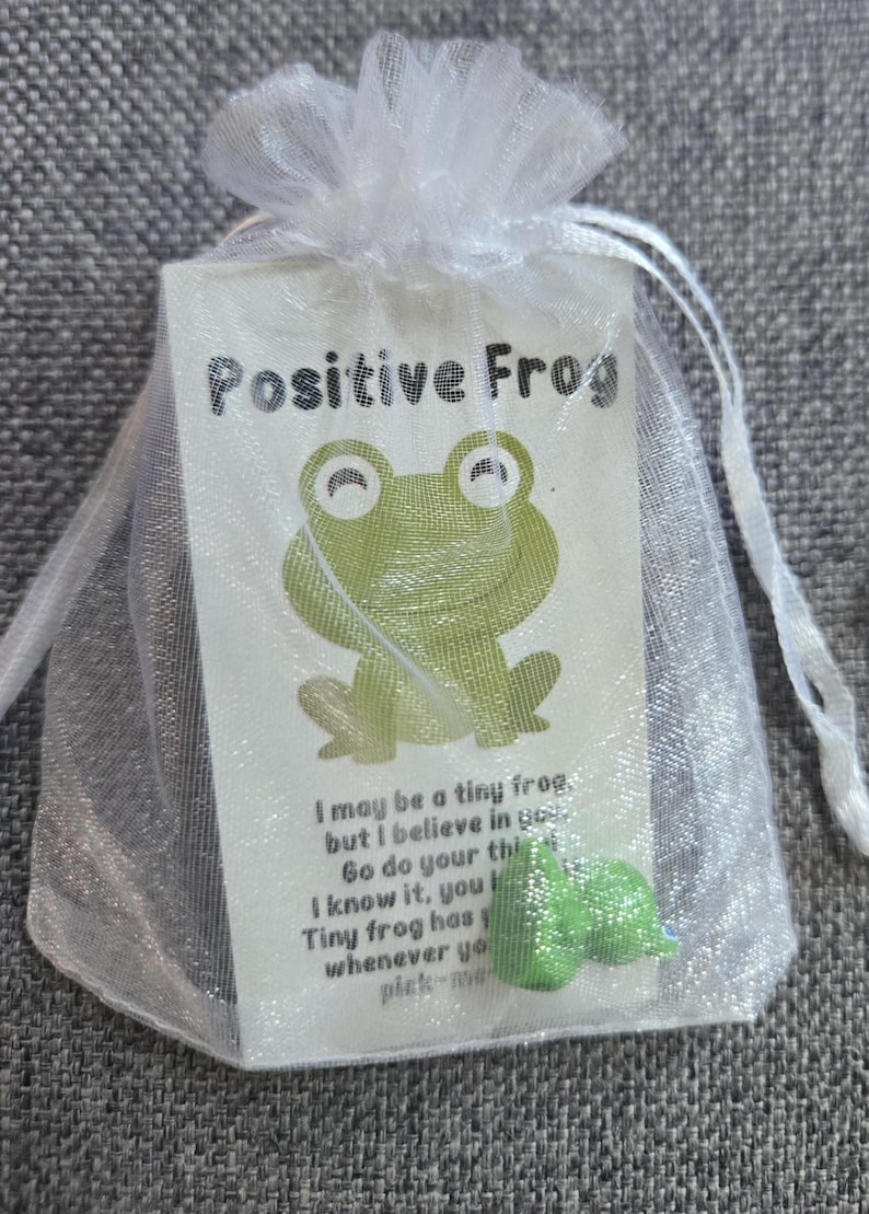 Pocket Positivity Animal Figurine With Message Card: Self-care Gift - Etsy