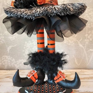 Witch Stand, Halloween Decor, Witch Doll, Halloween Tabletop Decor ...
