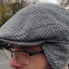 Traditional Irish Tweed Flat Cap / Paddy Cap Speckled Brown ...