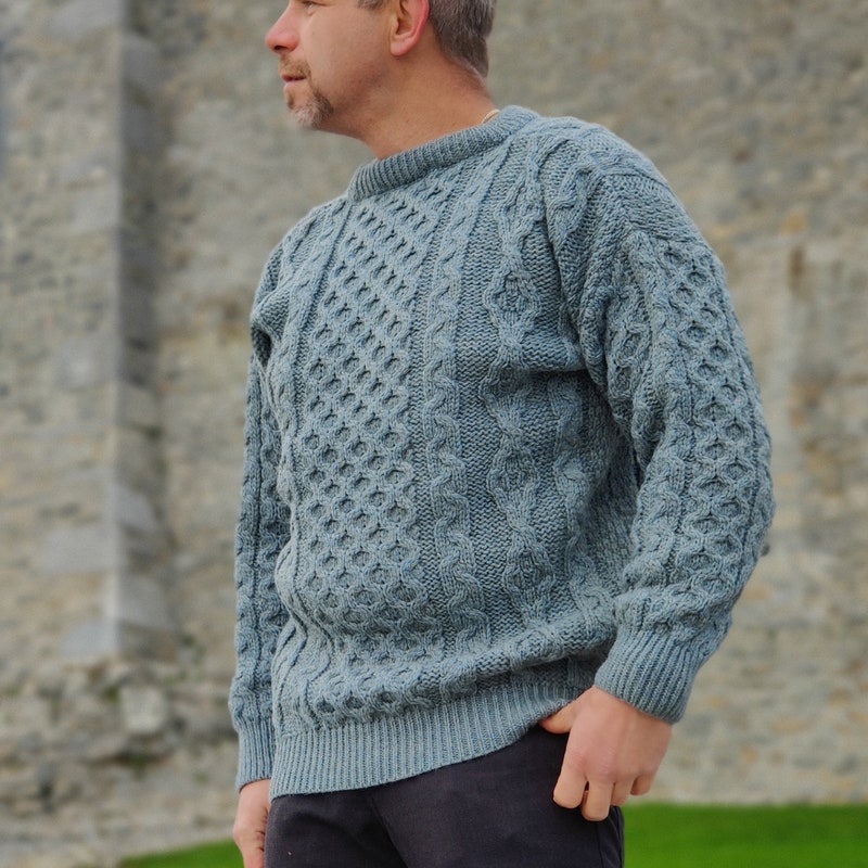 Aran Sweater - Etsy
