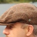 Traditional Irish Tweed Flat Cap / Paddy Cap - Speckled Brown ...