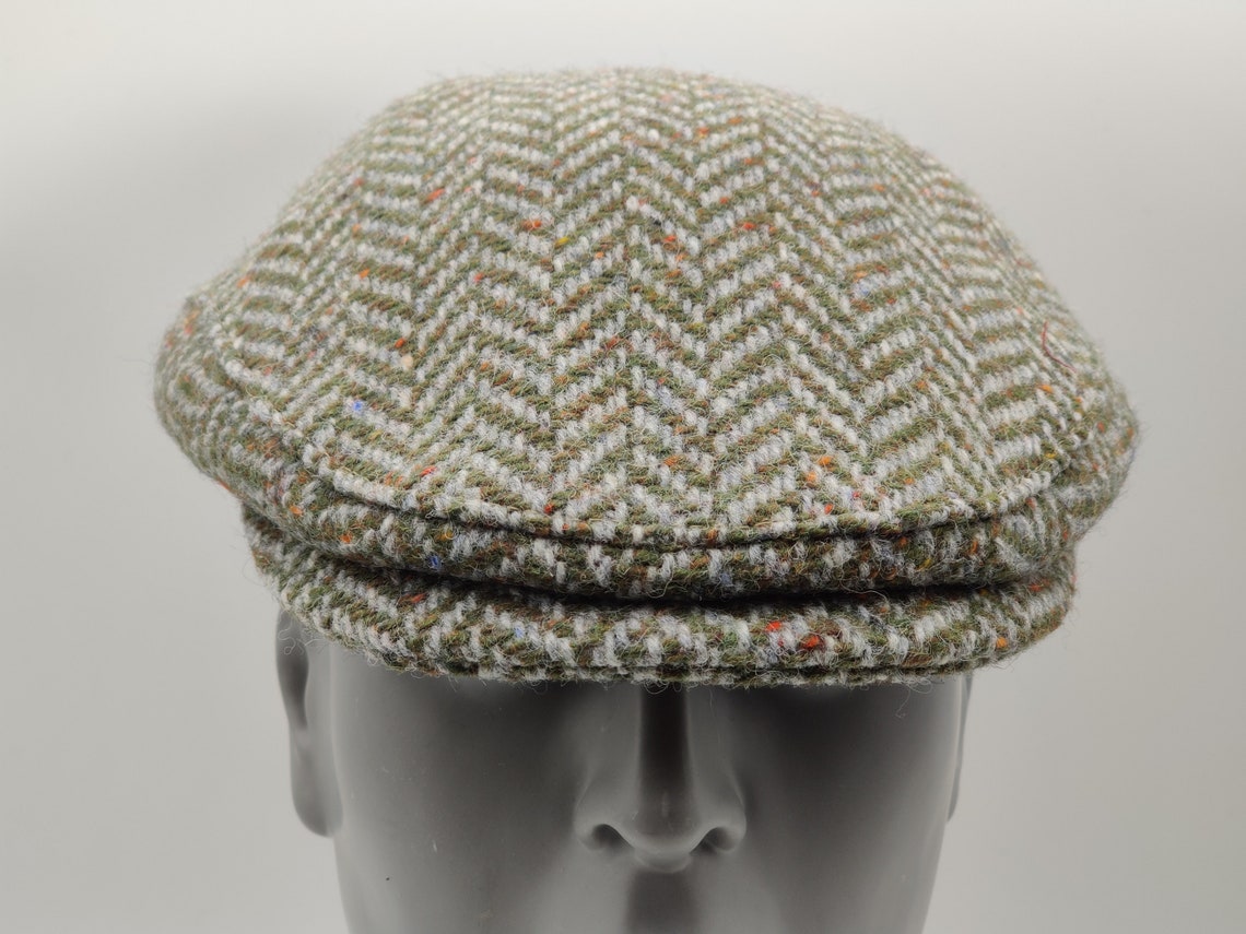 Traditional Irish Donegal Tweed Flat Cap Paddy Cap - Etsy