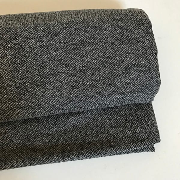 Grey Tweed Fabric - Etsy