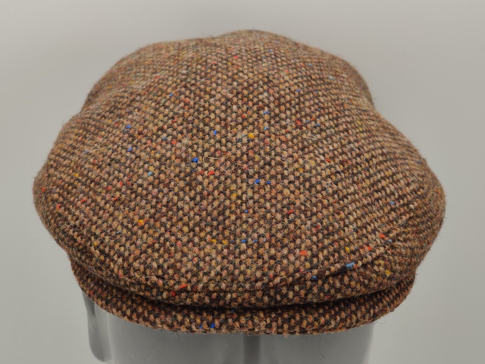 Traditional Irish Tweed Flat Cap / Paddy Cap Speckled Brown - Etsy