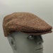 Traditional Irish Tweed Flat Cap / Paddy Cap Speckled Brown ...