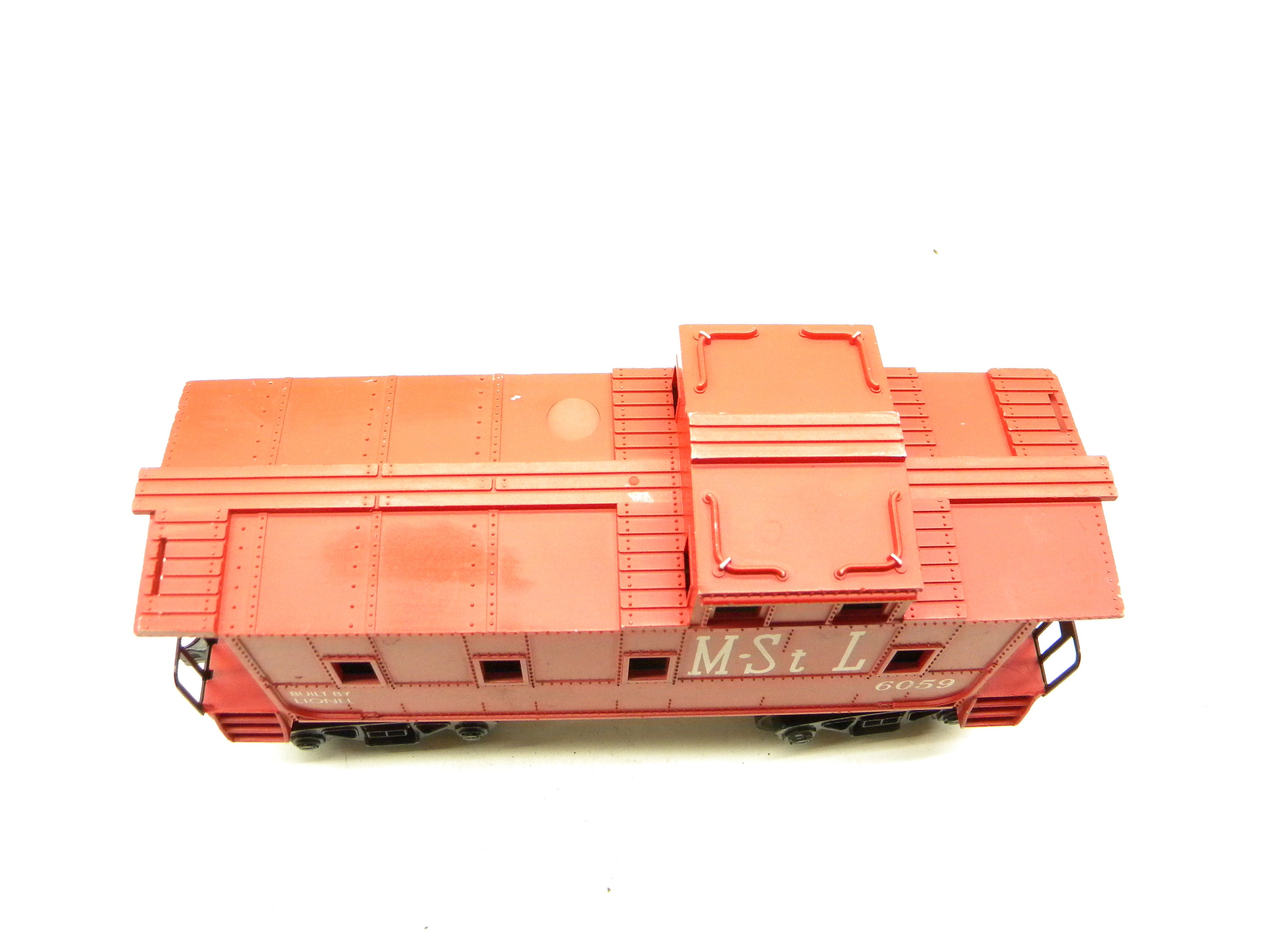 Lionel 6059 M&StL SP Caboose Versión temprana pintada en rojo - Etsy España