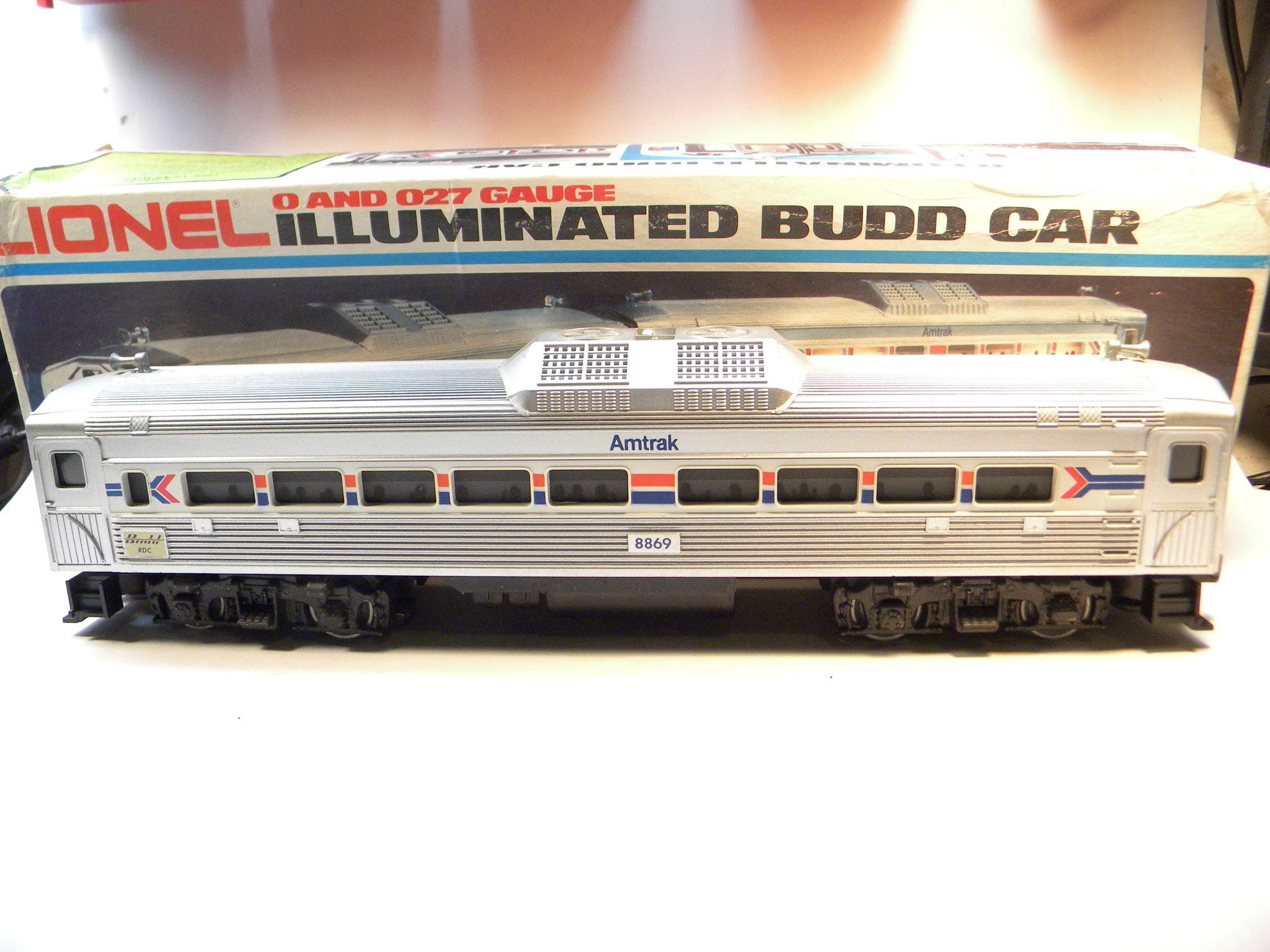 Lionel 8869 Amtrak 90 Passenger RDC Budd Car O Gauge - Etsy