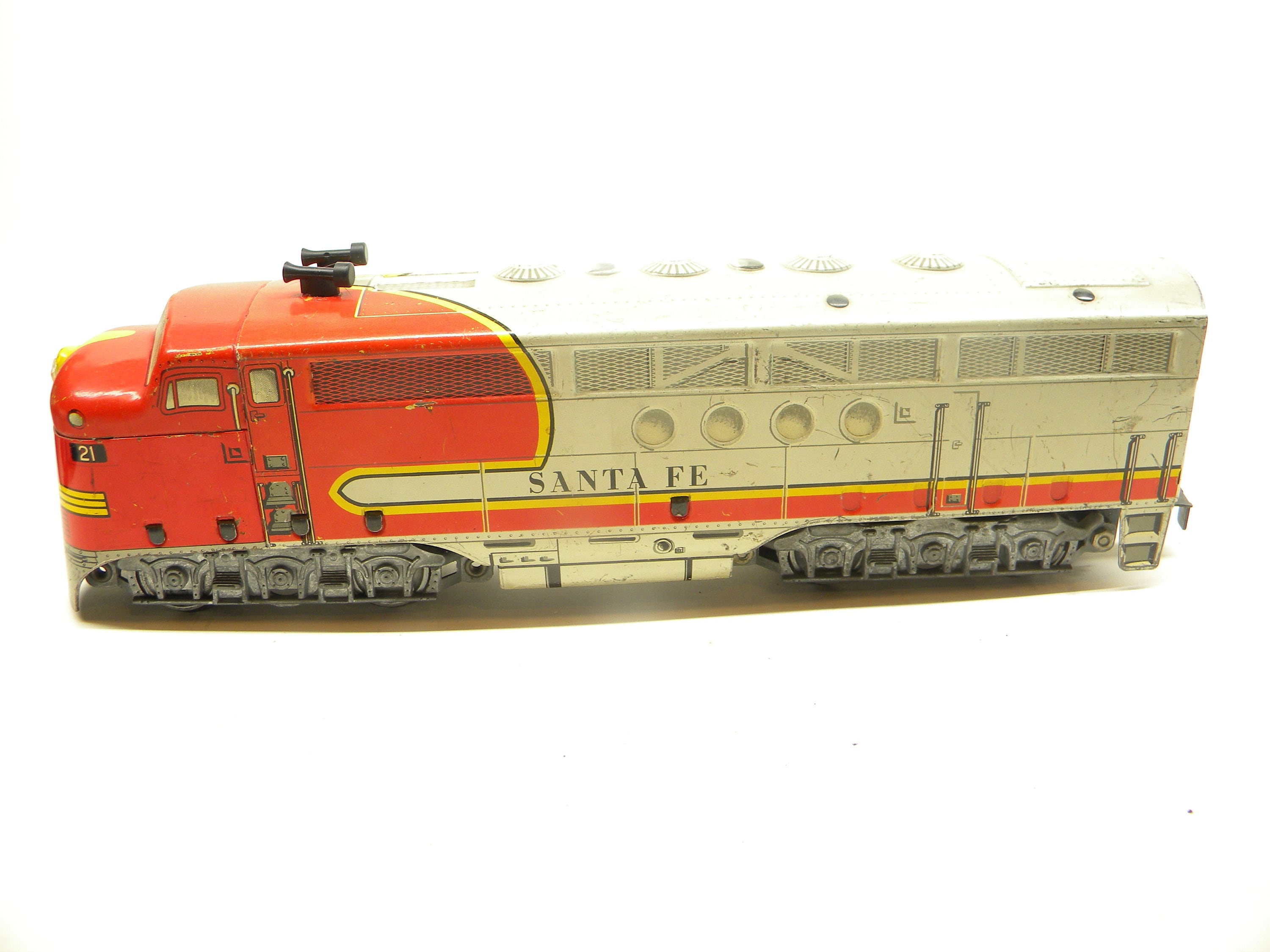 Marx 21 Santa Fe Metal EMD FT Diesel Powered A Unit 1950's O Gauge - Etsy