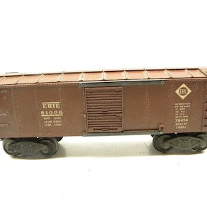 Lionel X6454 Erie Box Car 1949-1952 O Gauge - Etsy