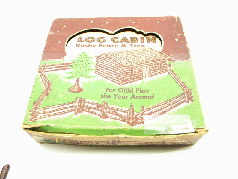 Plasticville LC-2 Log Cabin Kit 1950's O Gauge - Etsy