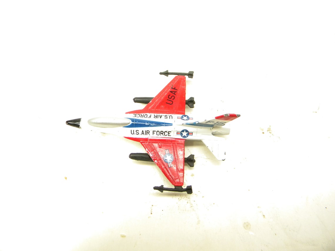 Ertl A144 US Air Force F-16 Fighting Falcon Fighter Jet Die-cast - Etsy