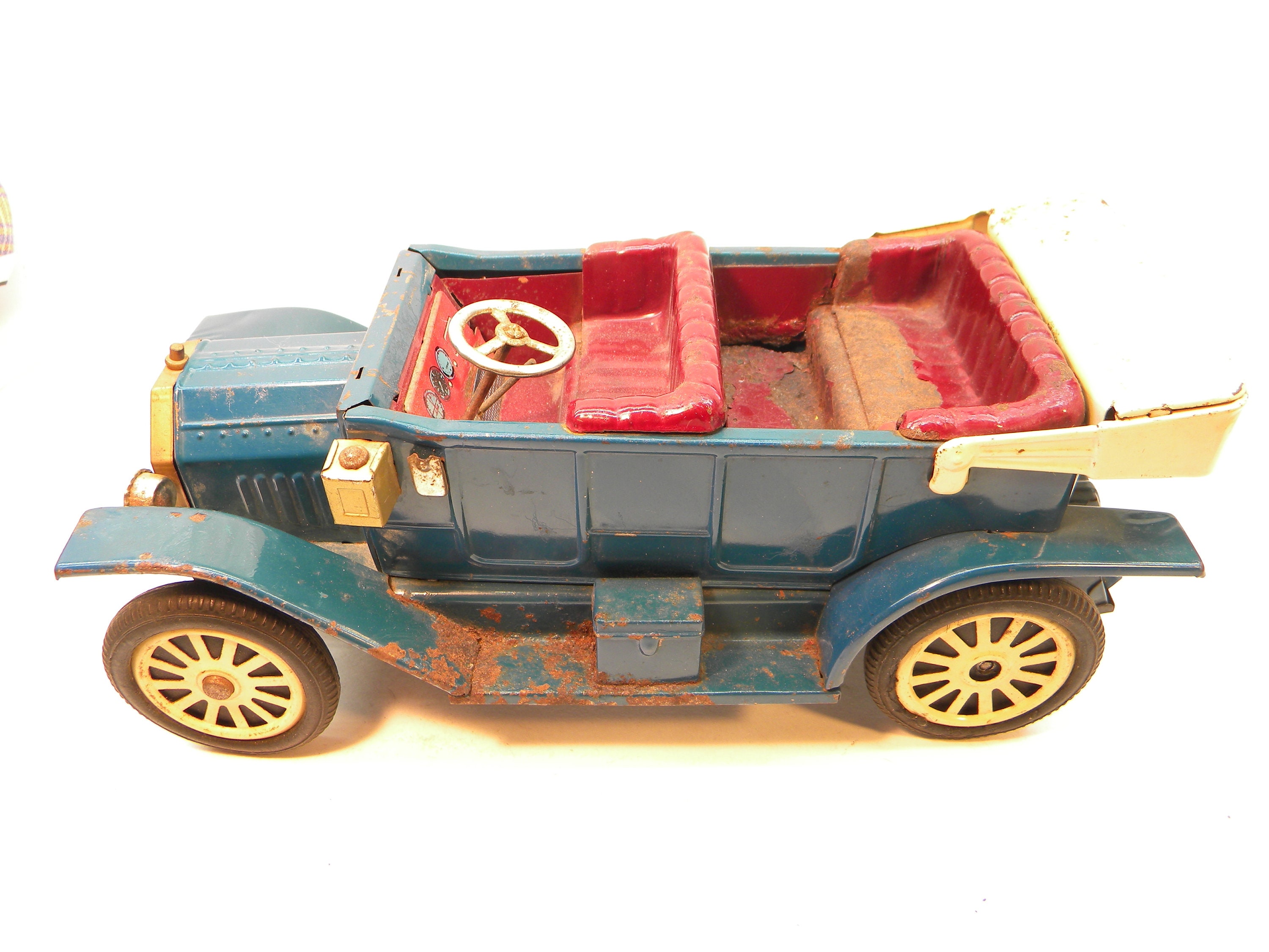 1950's Japan Yonezawa 1908 Ford Model T Large Tin Toy Car - Etsy