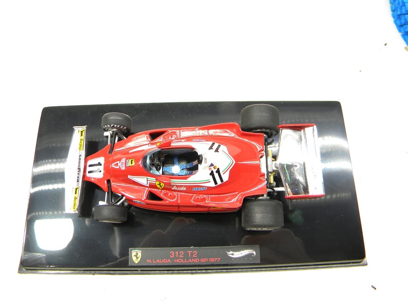 Hot Wheels Elite W1186 Ferrari F1 312 T2 Niki Lauda Formula 1 Race Car ...