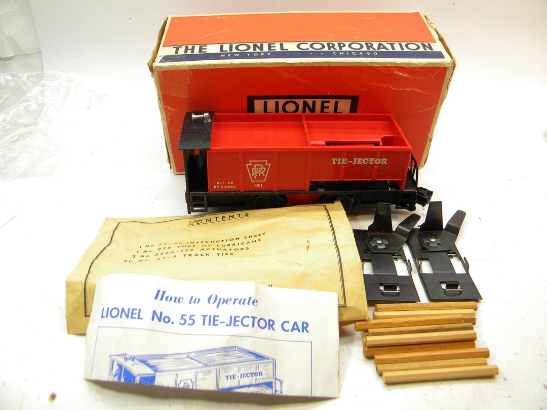 Lionel 55 Tie-jector Motorized Unit 1957-1961 Original Postwar Lionel O ...