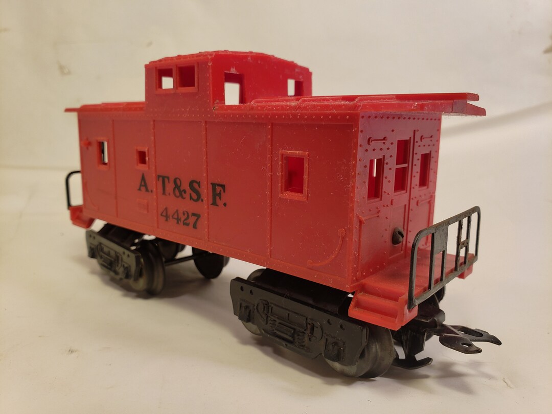 Marx 4427 AT&SF Caboose Original 1950's Marx O Gauge - Etsy