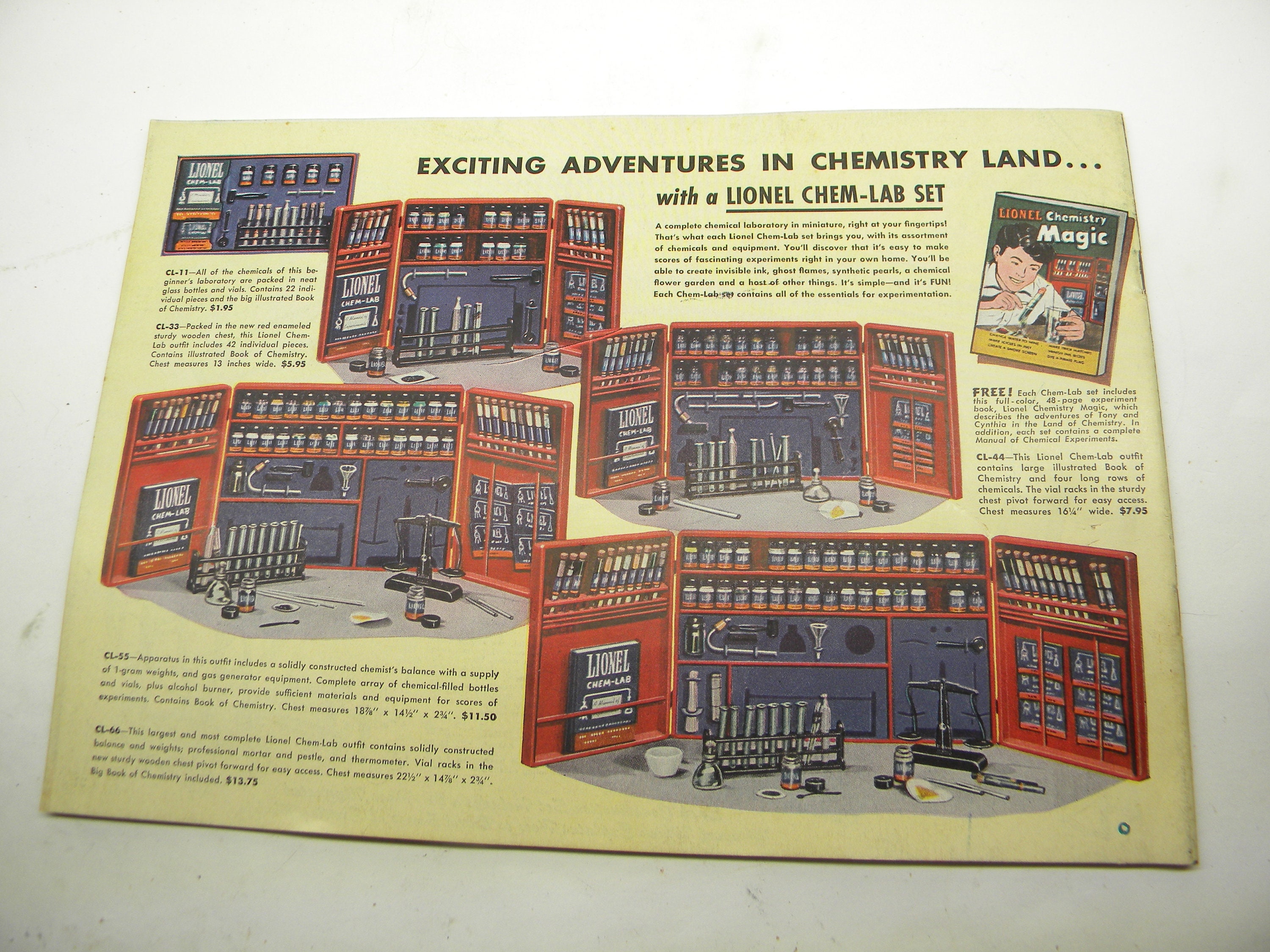 1947 Lionel Consumer Color Catalog Excellent Original - Etsy