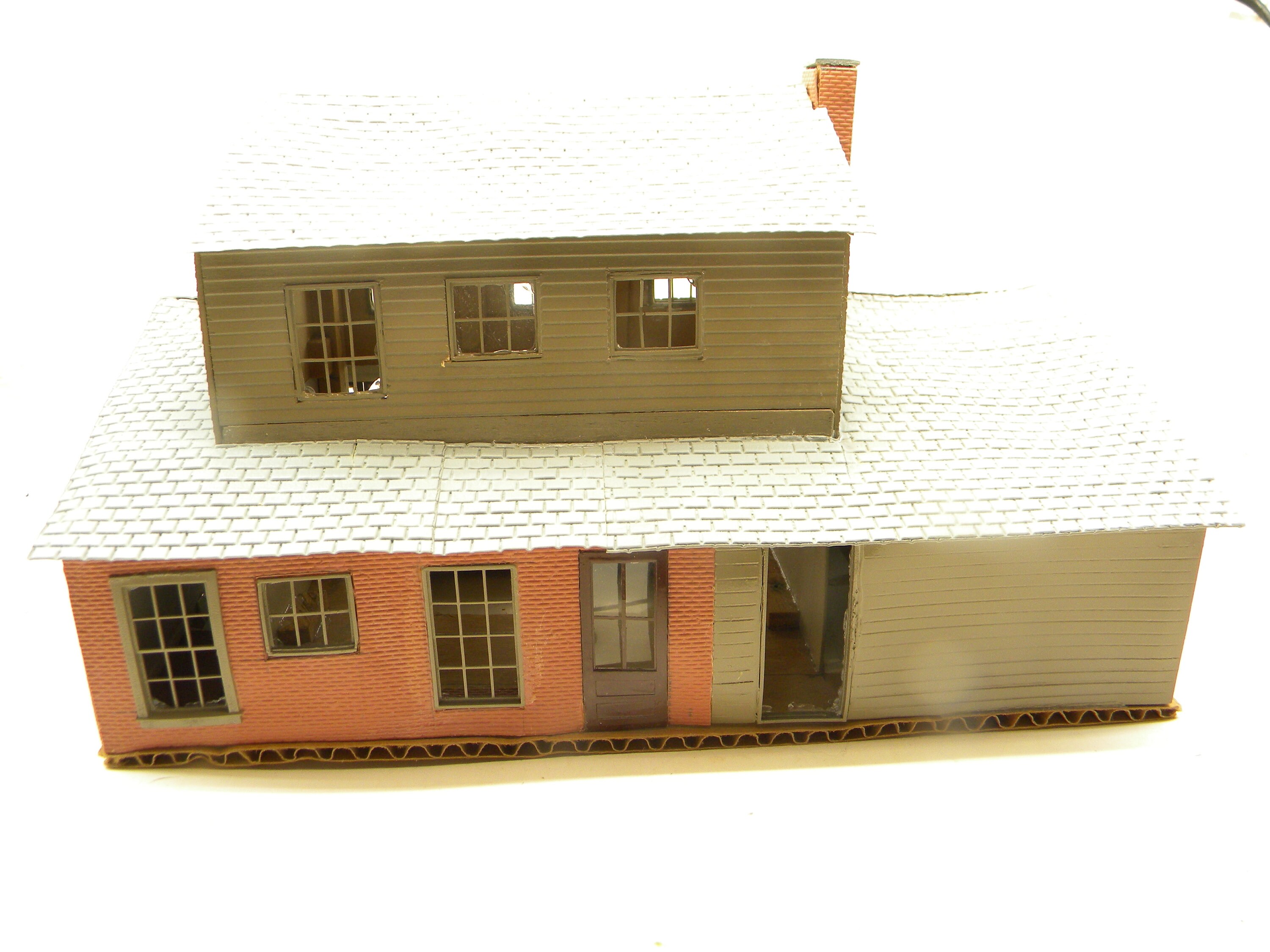 Scratch Built Suburban House O Gauge - Etsy