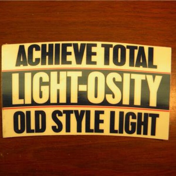 Old Style Lighted Beer Sign - Etsy