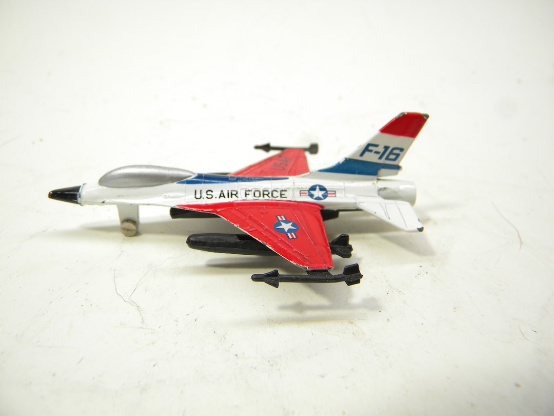 Ertl A144 US Air Force F-16 Fighting Falcon Fighter Jet Die-cast - Etsy
