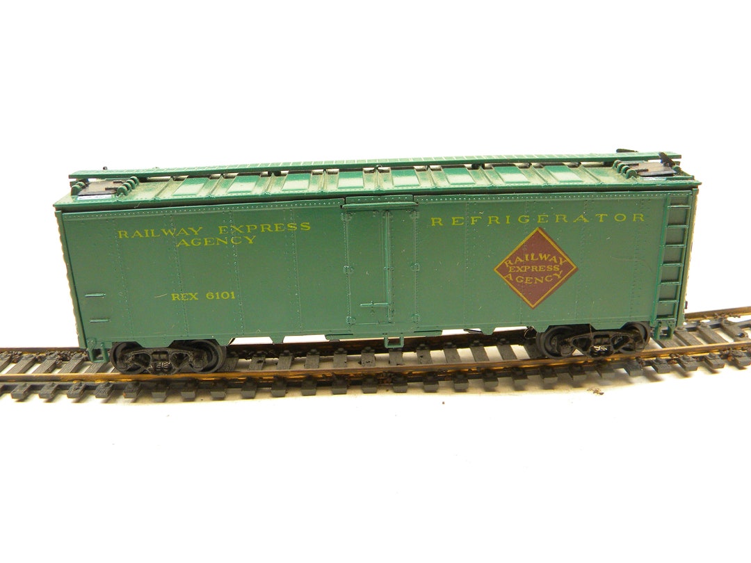 Athearn HO 1906 Railway Express Agency 40 Foot Refrigerator Car - Etsy