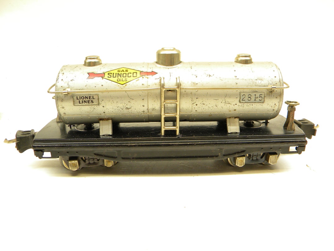 Lionel 2815 Sunoco Tank Car 1938-1942 Vintage O Gauge Train - Etsy