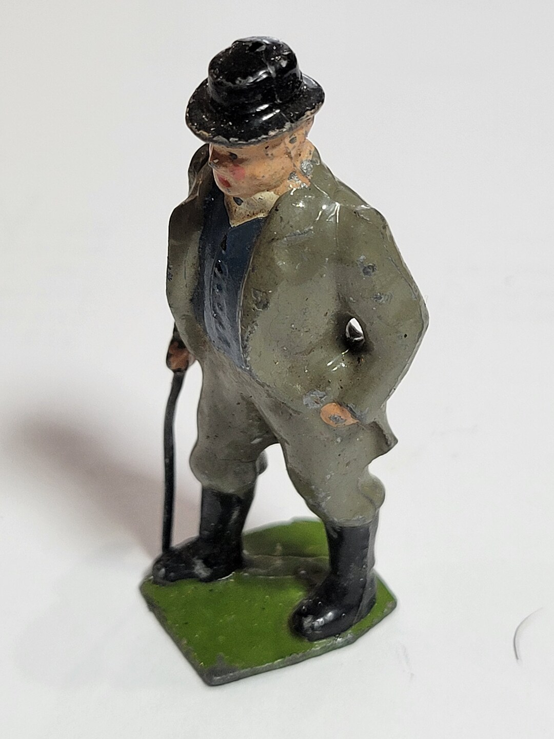 Vintage W. Britains Gentleman With Cane Cast Lead Made in England - Etsy