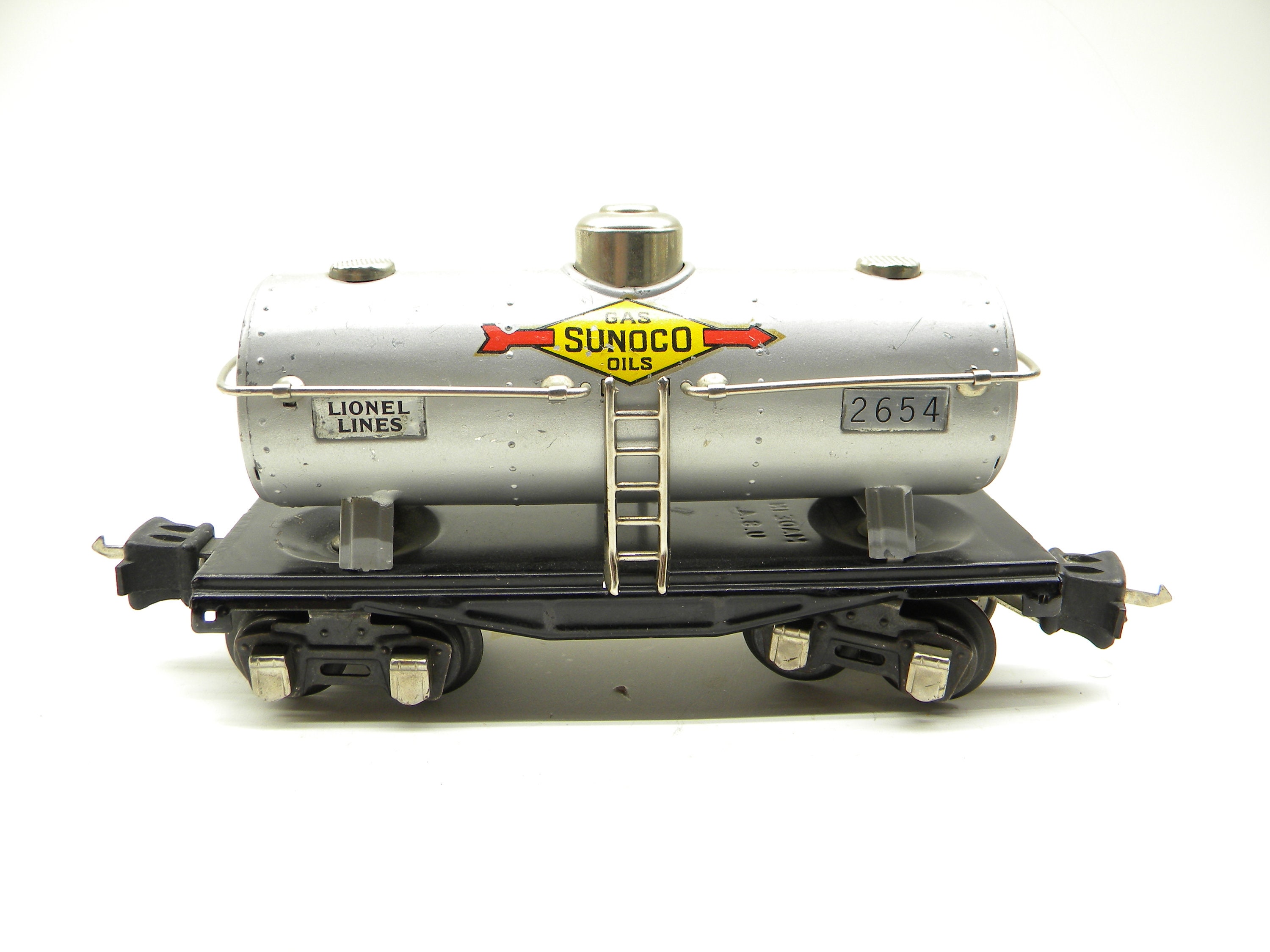 Lionel 2654 Sunoco Tank Car 1938-1942 Vintage O Gauge Train - Etsy