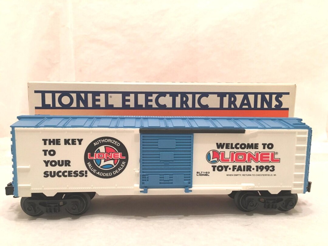 Lionel 19923 1993 Toy Fair Box Car O Gauge - Etsy