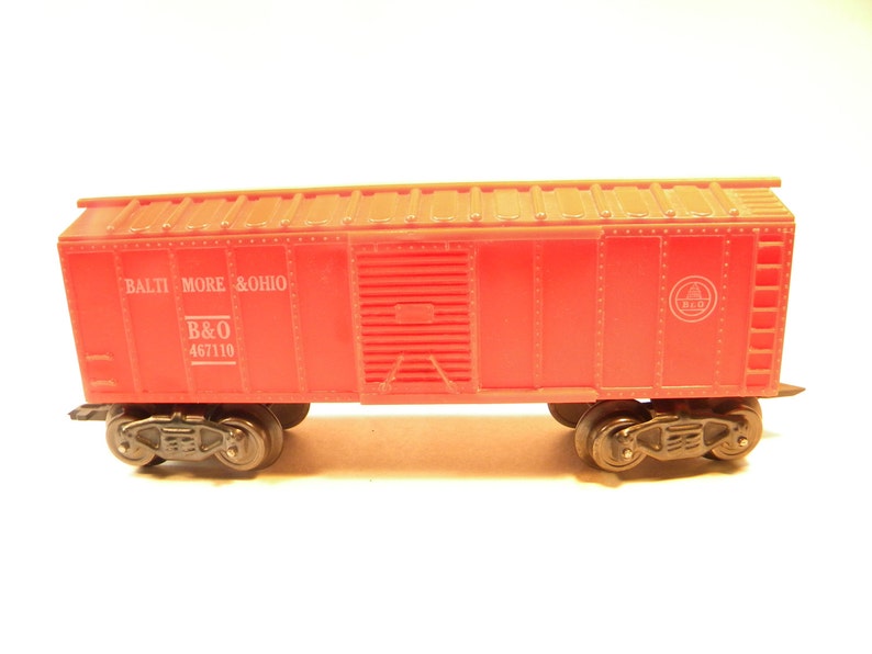 Marx 467110 B&O Box Car W/automatic Tilt Couplers O Gauge - Etsy